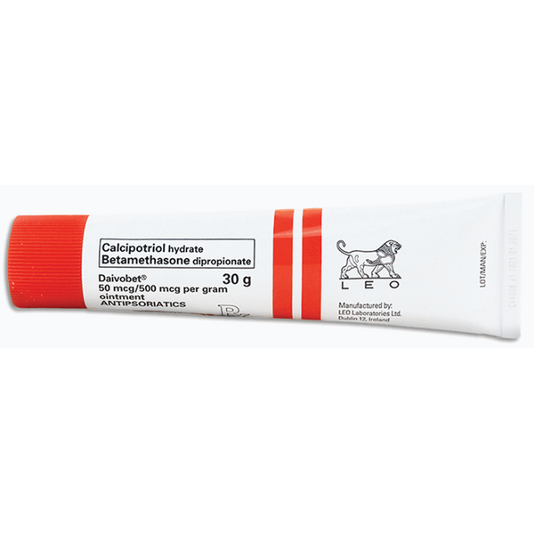 Buy Daivobet calcipotriol hydrate / betamethasone dipropionate 50mcg ...